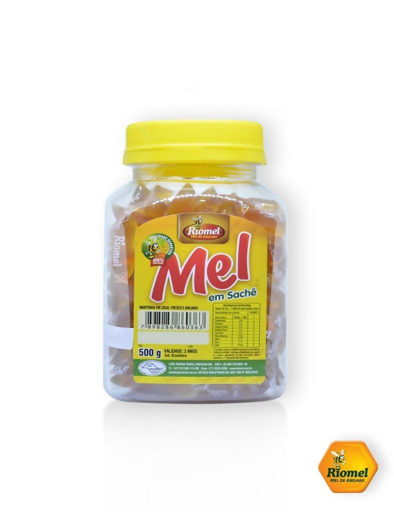 Mel em Sachê 500g - Riomel - Riomel | Mel de Abelhas, Derivados do Mel ...